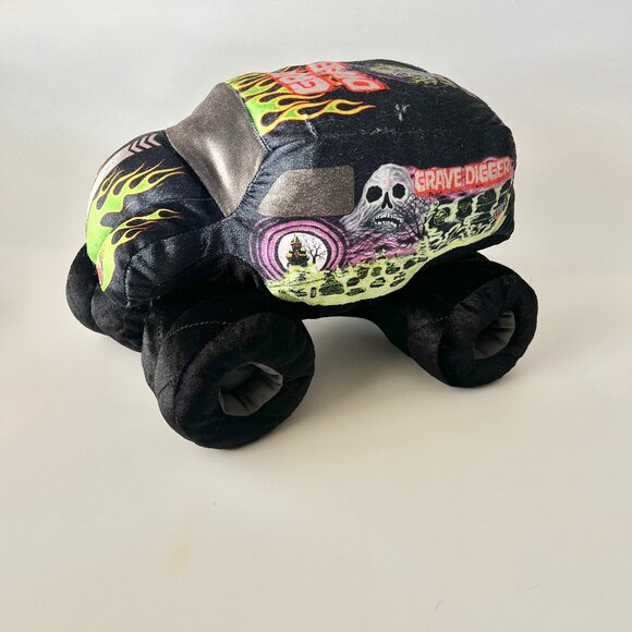 Monster Jam | Toys | 4 Monster Jam Grave Digger Plush Pillow Toy | Poshmark